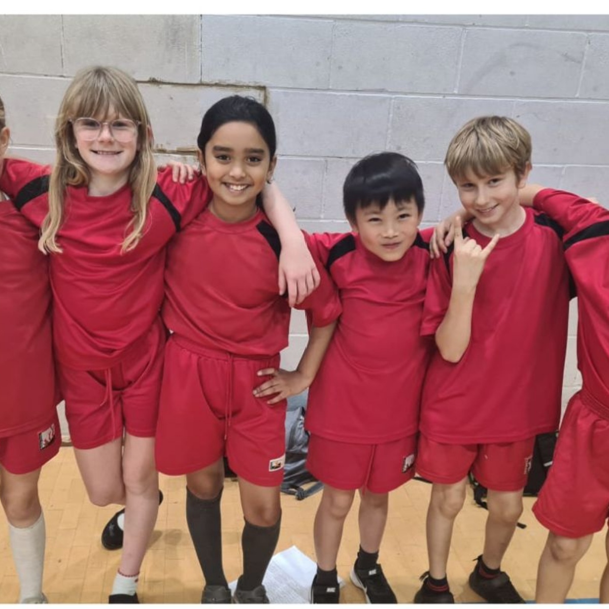 William Ransom Primary School - WR Benchball Team in Action!